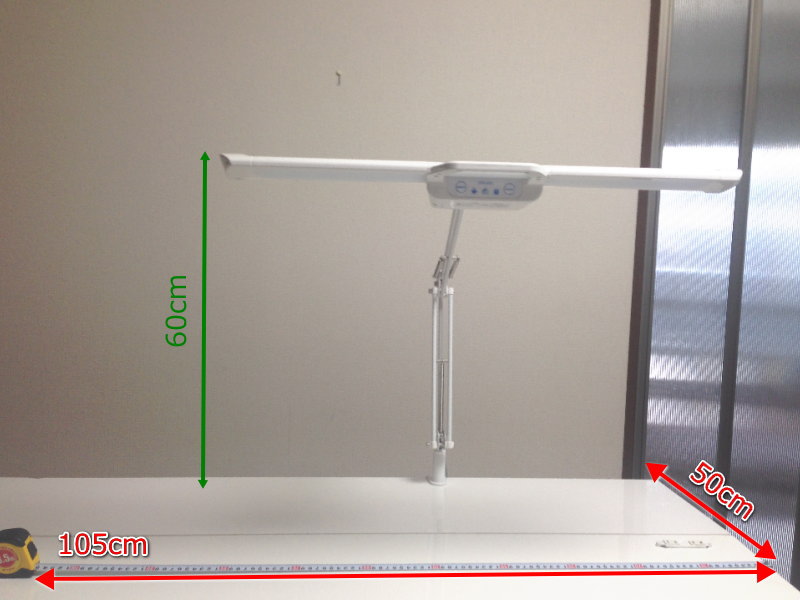 IKEAのミッケにコイズミのデスクライトECL-357が取り付け可能か検証してみた | 学習机評論家のオススメ